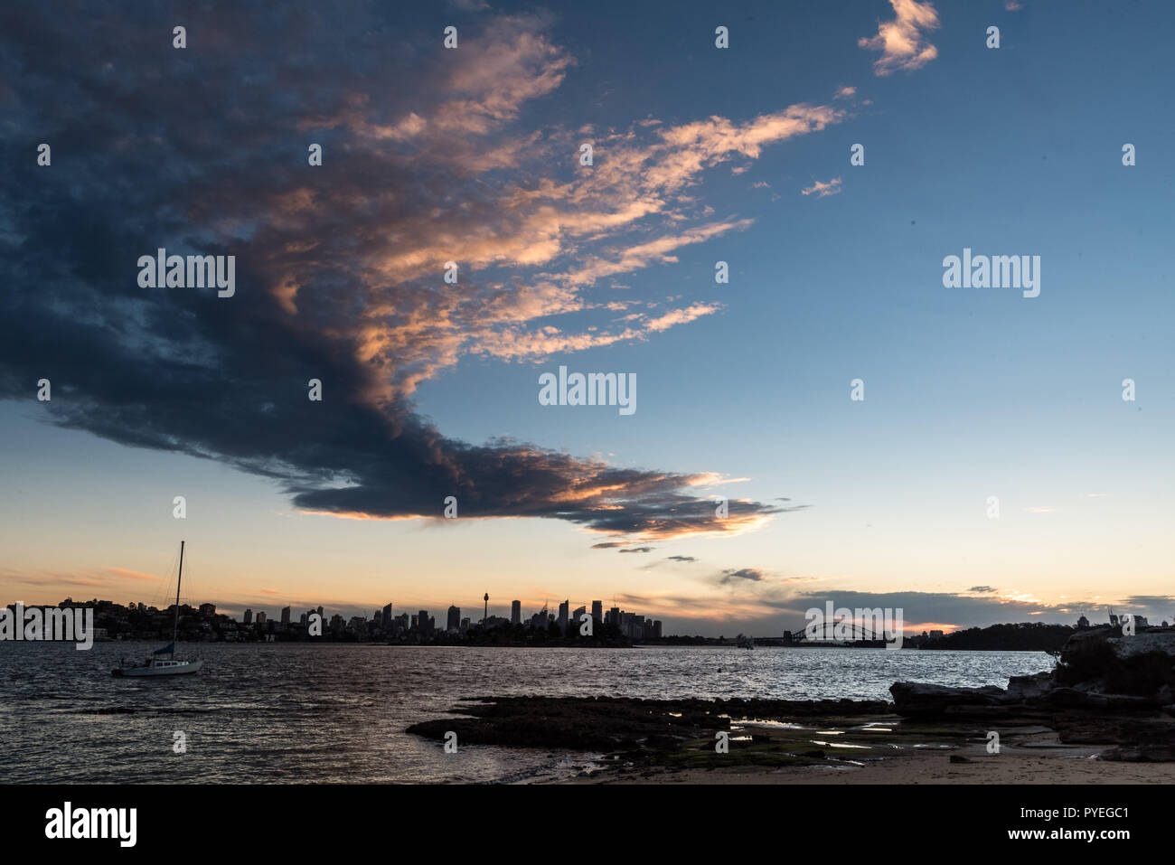 Milk Beach Sydney Australia photo by rhiannon hopley Stock Photo - Alamy