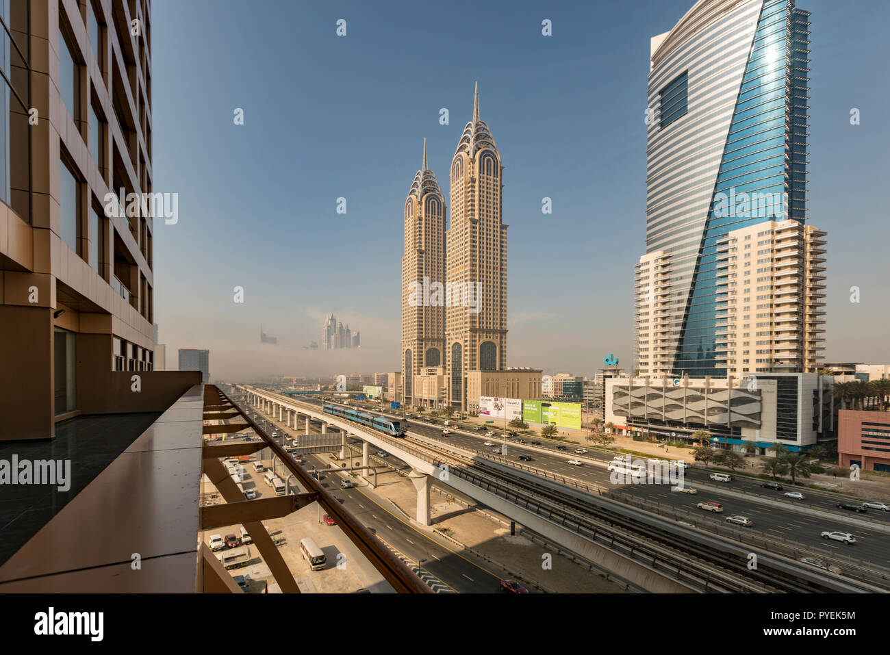 Sheikh Zayed Road, Dubai, UAE Stock Photo - Alamy