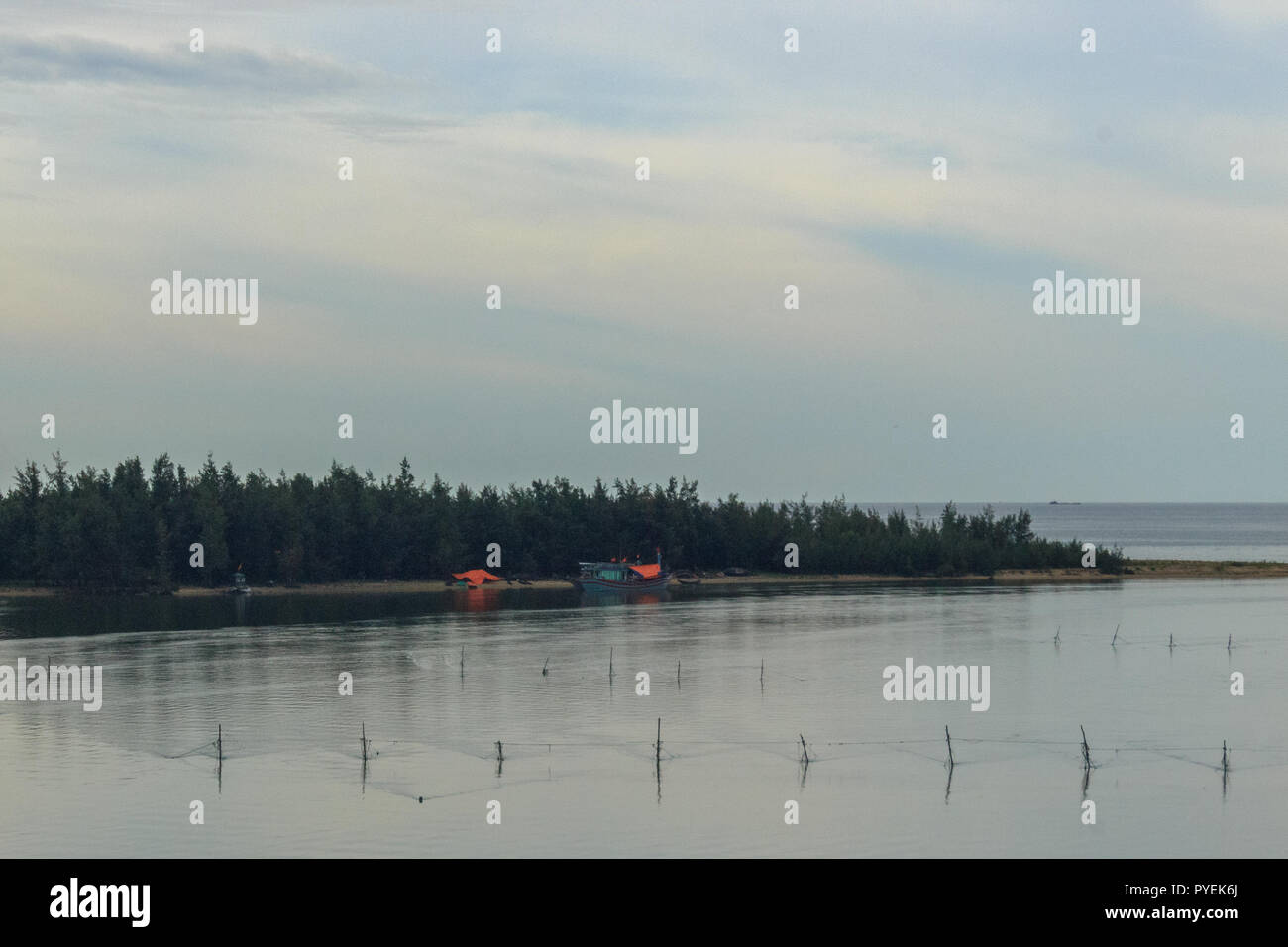 beautiful bay on the countryside of vietnam Stock Photo - Alamy