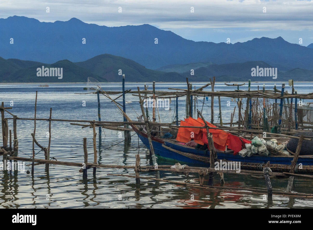 beautiful bay on the countryside of vietnam Stock Photo - Alamy