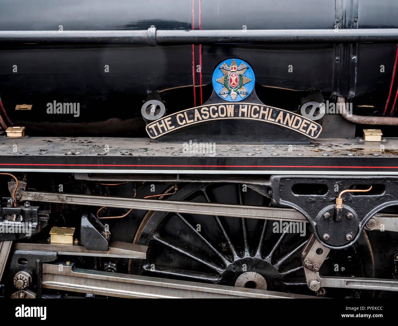 Vintage railway posters scotland hi-res stock photography and images ...