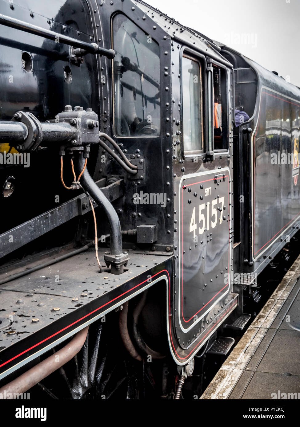 The Jacobite Fort William to Mallaig scenic railway at Fort William ...