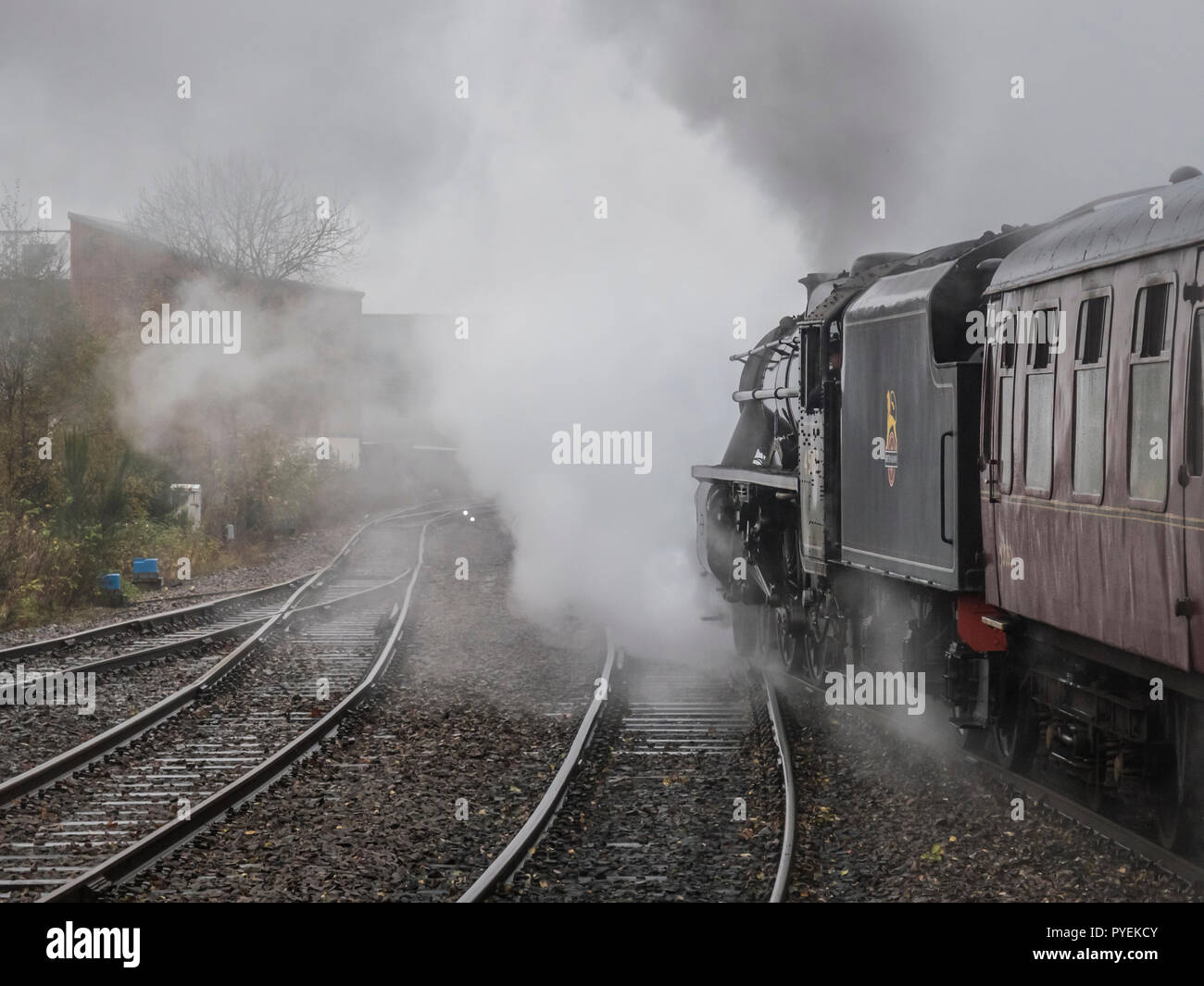 The Jacobite Fort William to Mallaig scenic railway at Fort William ...
