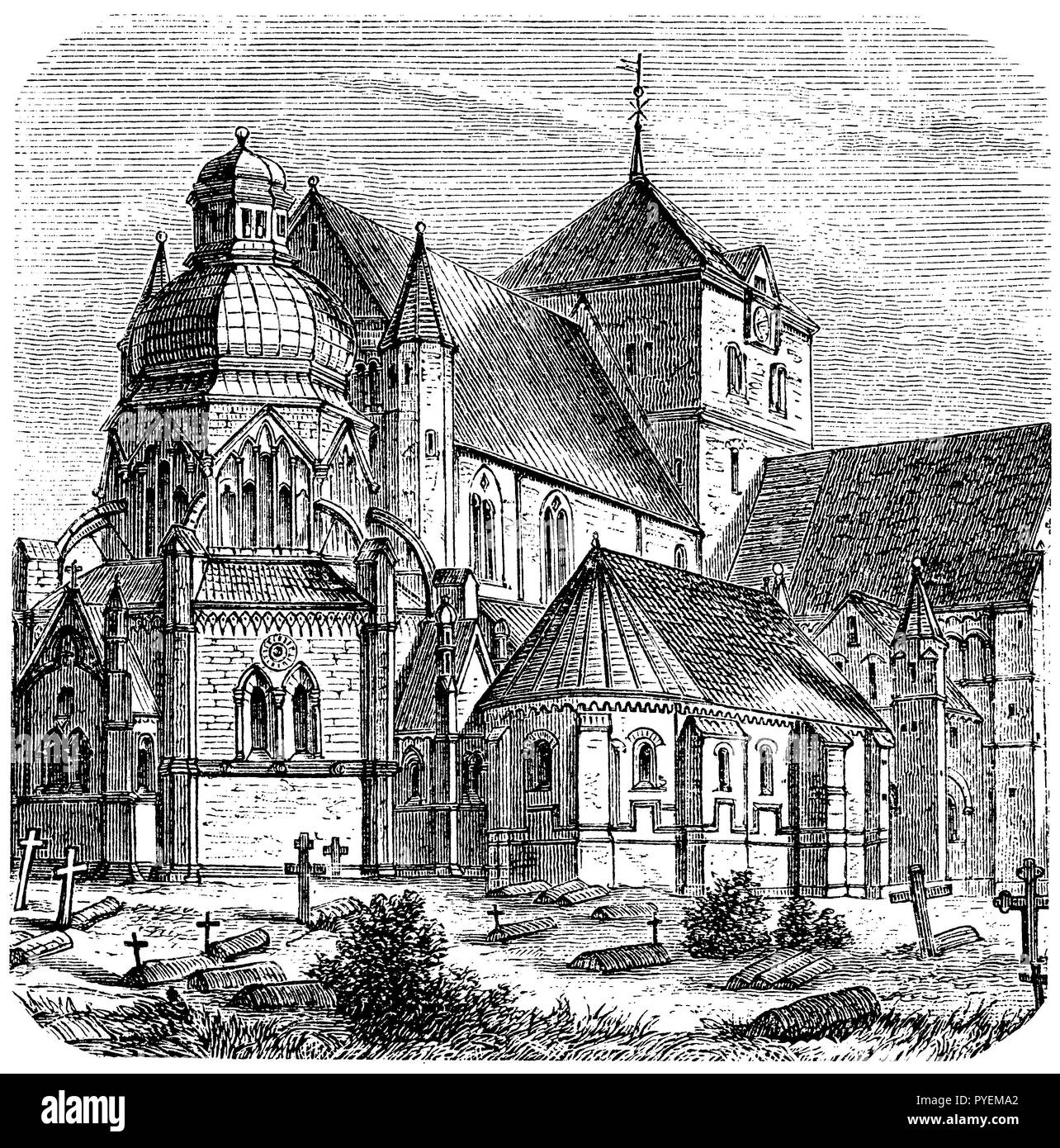 Cathedral of Drontheim Stock Photo - Alamy