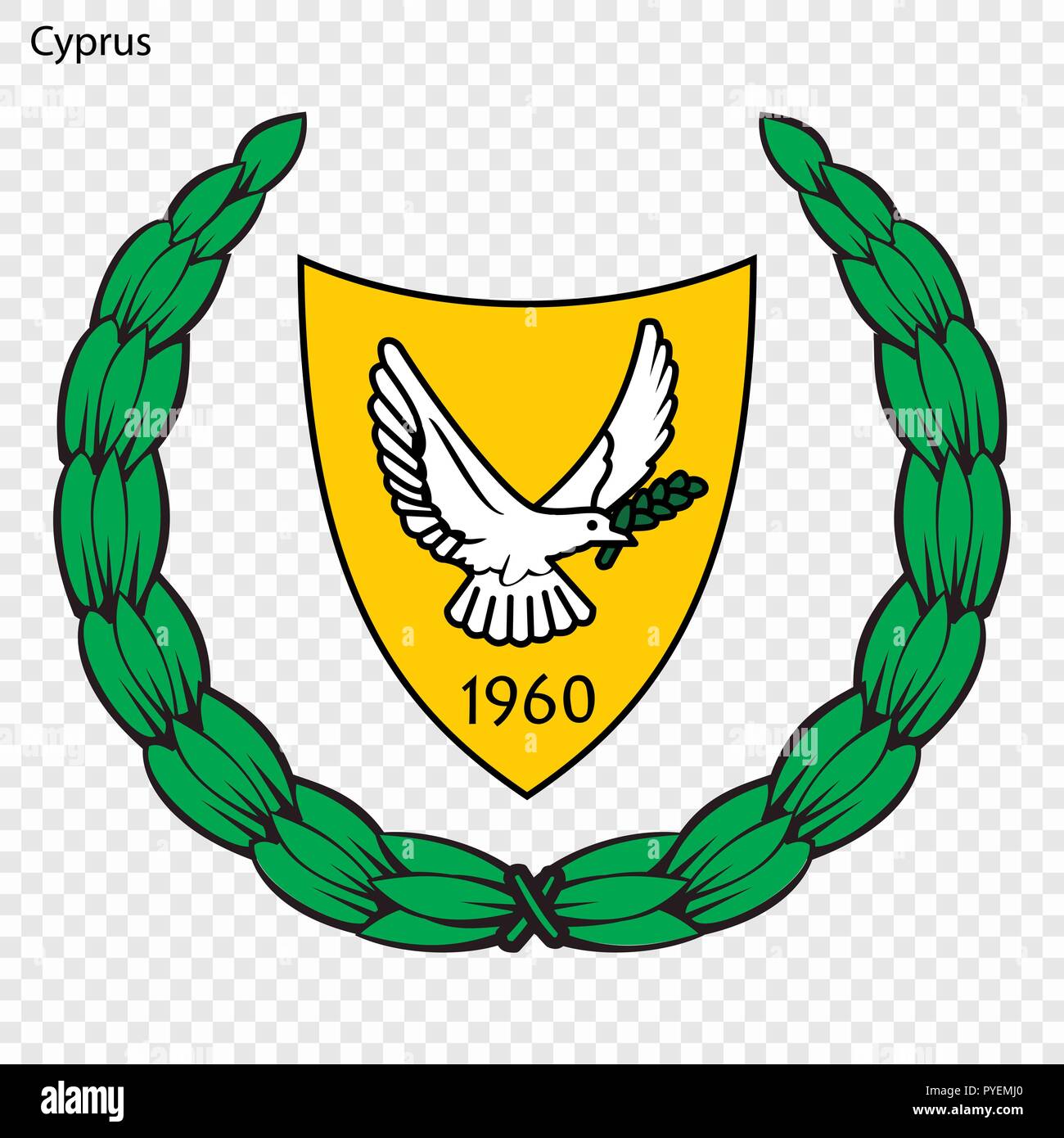 Symbol of Cyprus. National emblem Stock Vector Image & Art - Alamy