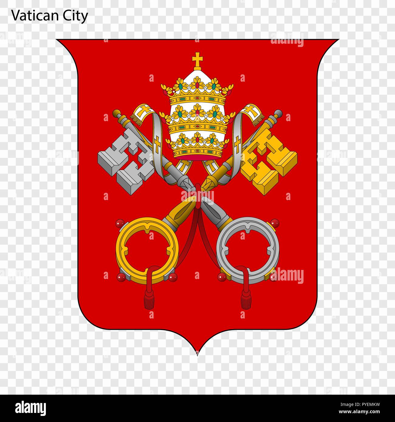Official seal of the vatican hi-res stock photography and images - Alamy