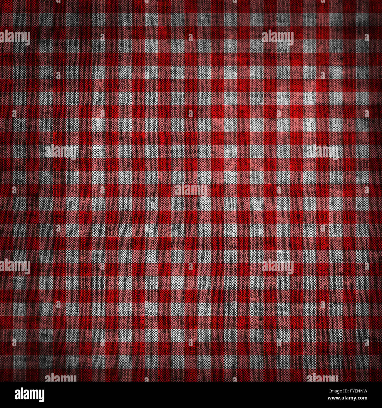 Old checkered grunge canvas texture or background Stock Photo - Alamy