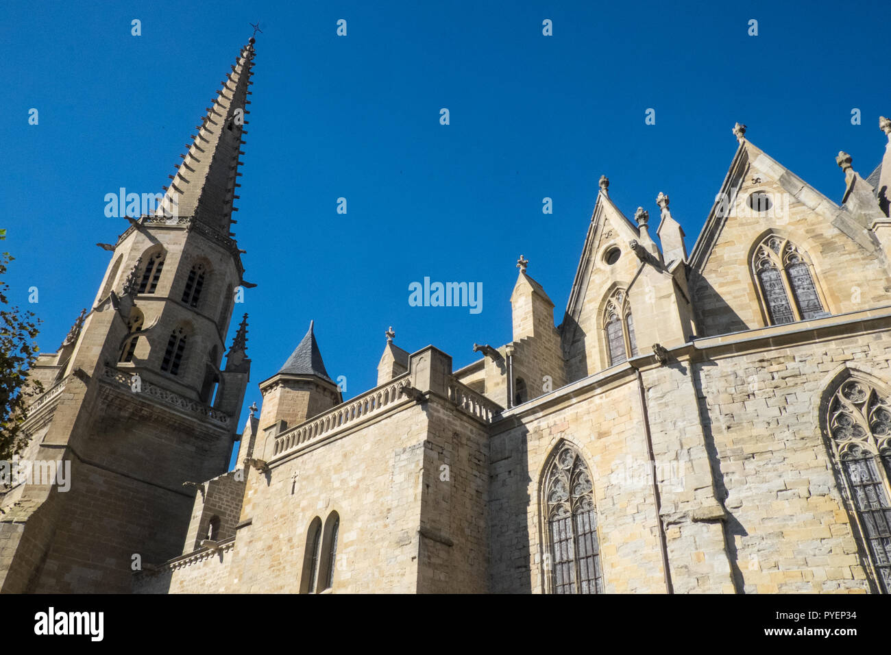 Roman Catholic,Mirepoix Cathedral,Mirepoix,medieval,town,Ariege,commune ...