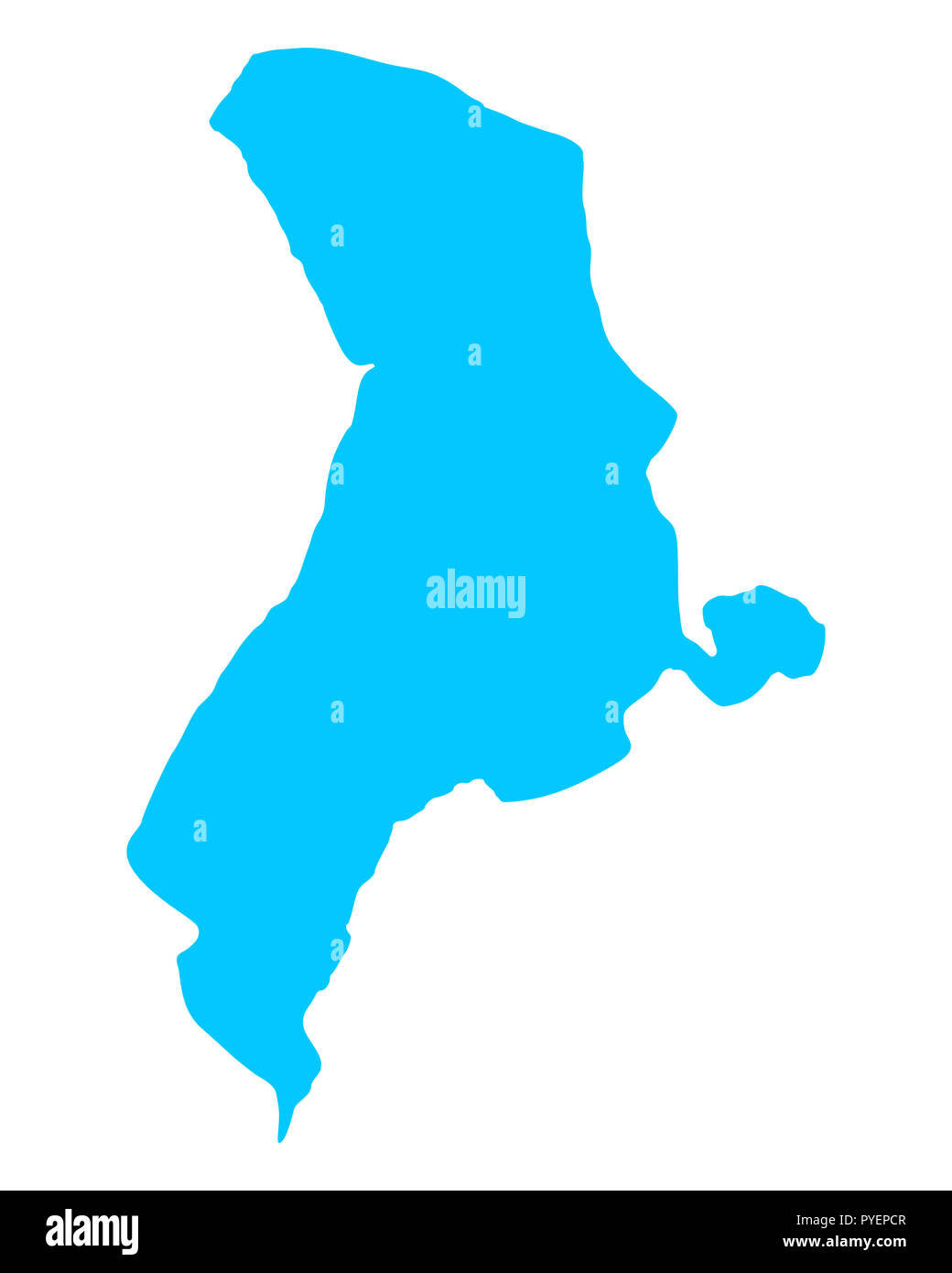 Map of Utah Lake Stock Photo - Alamy