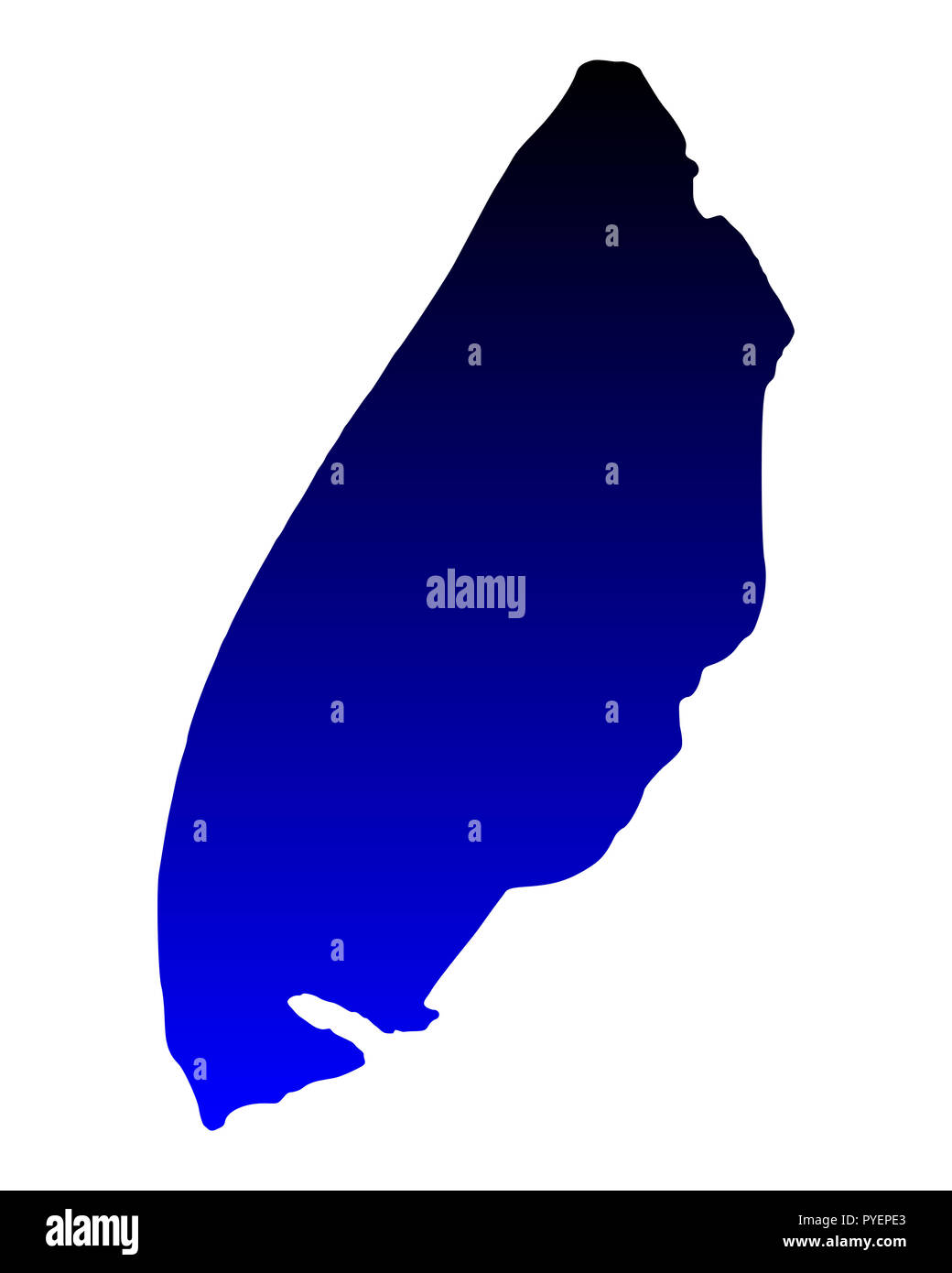 Map of Texel Stock Photo - Alamy