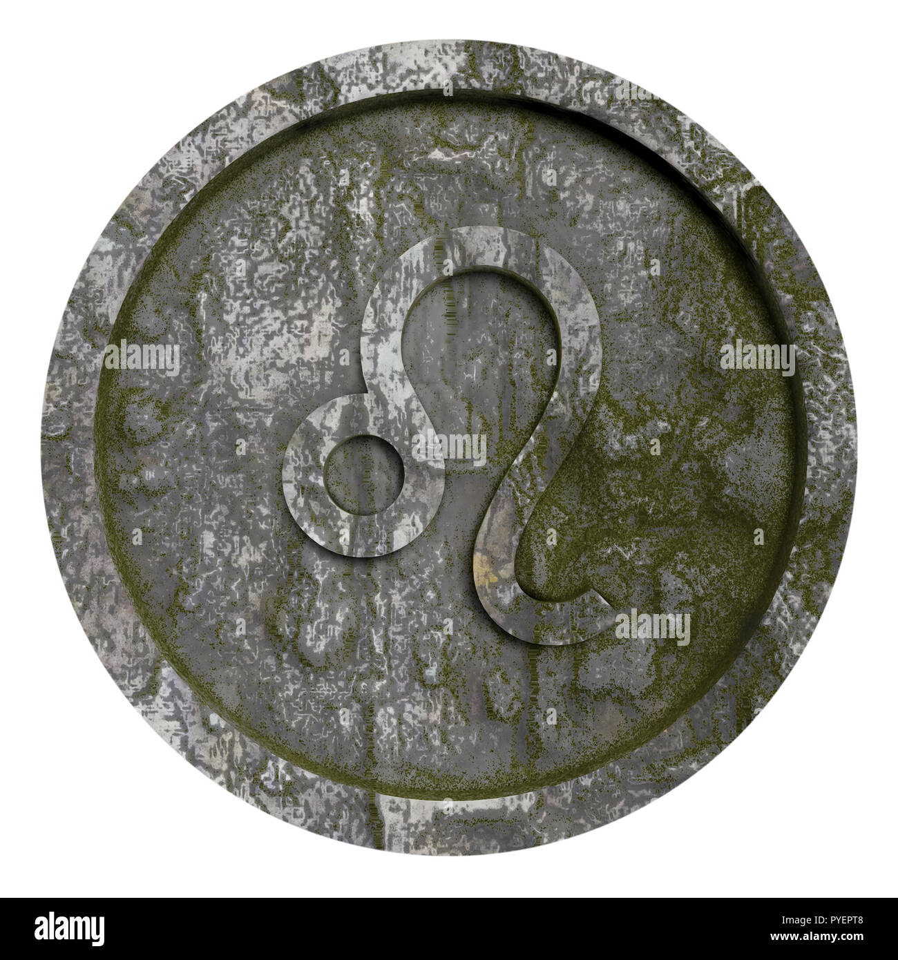 Horoscope sign Leo, illustration Stock Photo - Alamy