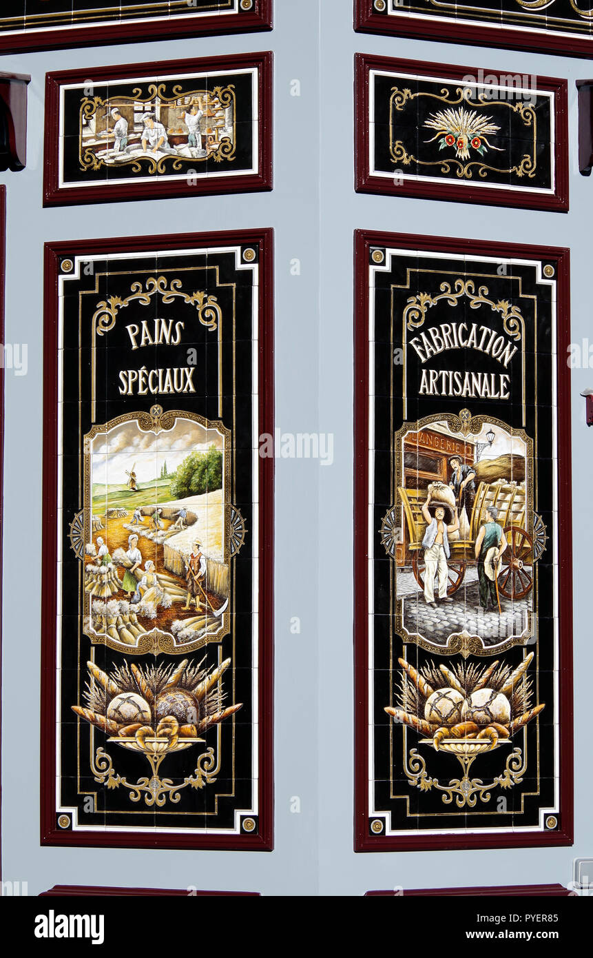 The exterior of Les Saveurs de Parmentier, a Boulangerie-Patissiere ...