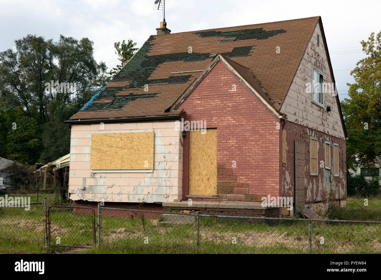 Inner city Detroit, Michigan USA, by James D Coppinger/Dembinsky Photo ...