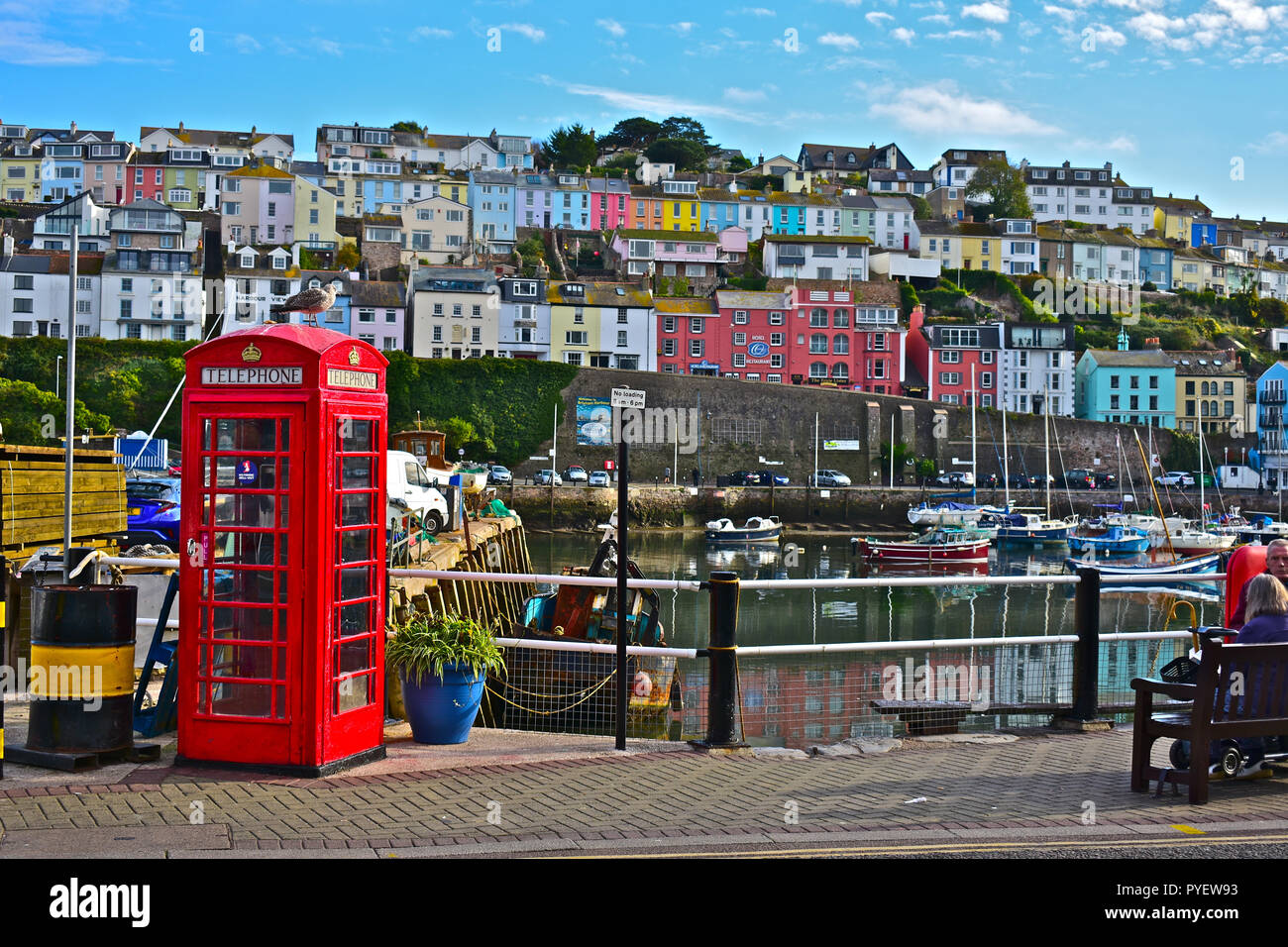 Brixham, Devon England, UK Stock Photo - Alamy