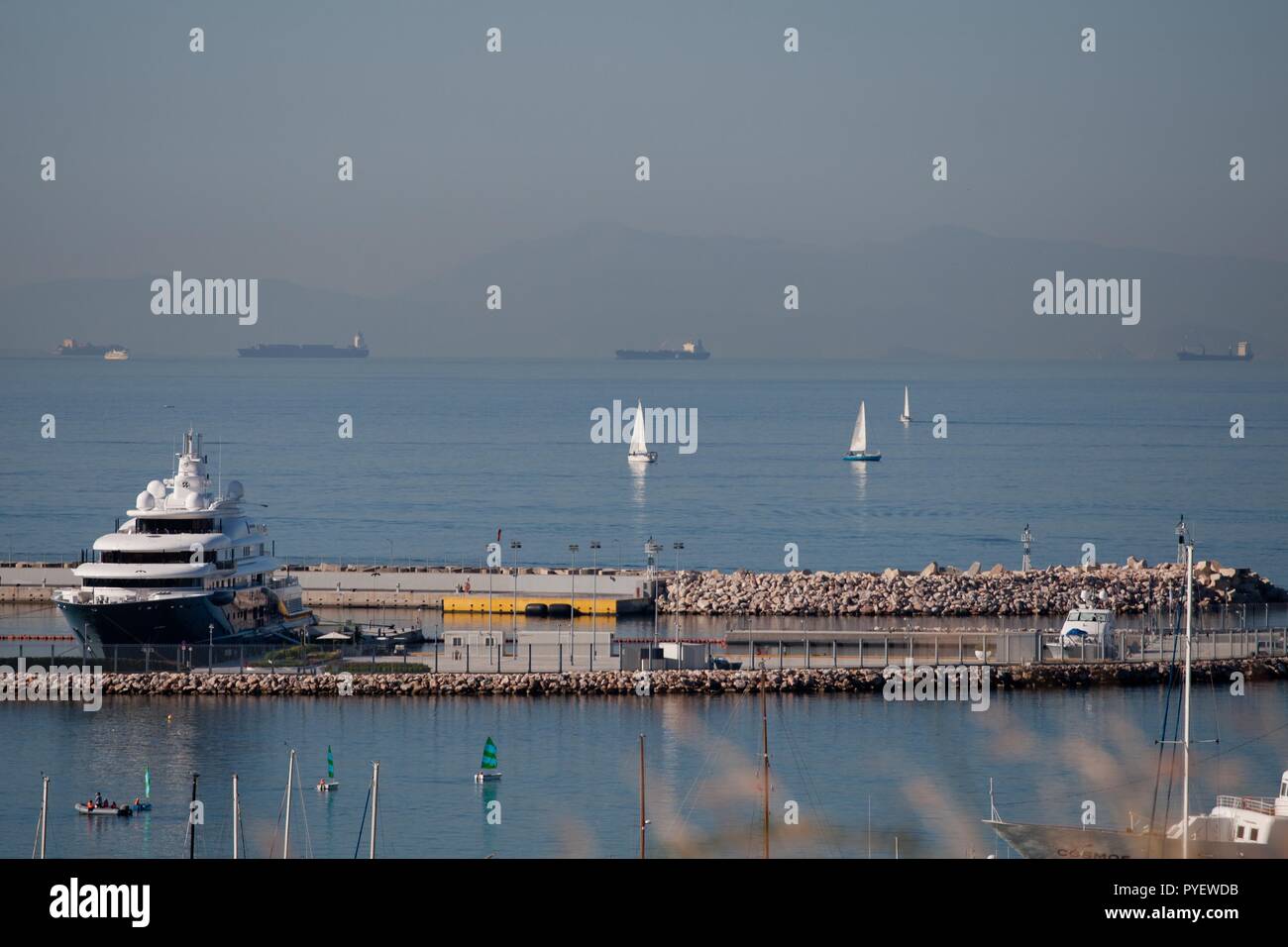 Flisvos marina Athens Greece Stock Photo - Alamy