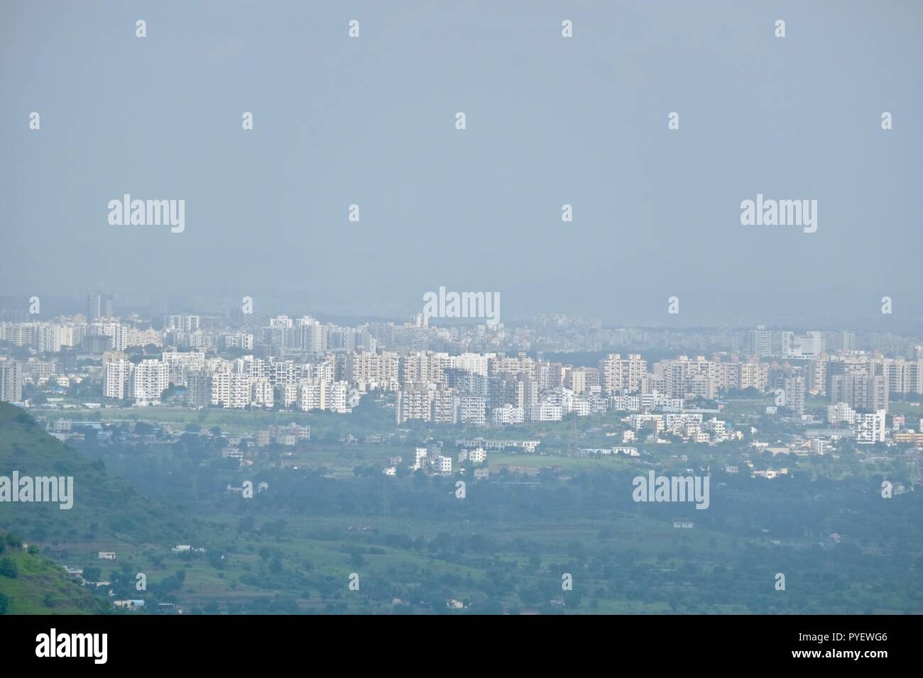 Pune skyline hi-res stock photography and images - Alamy