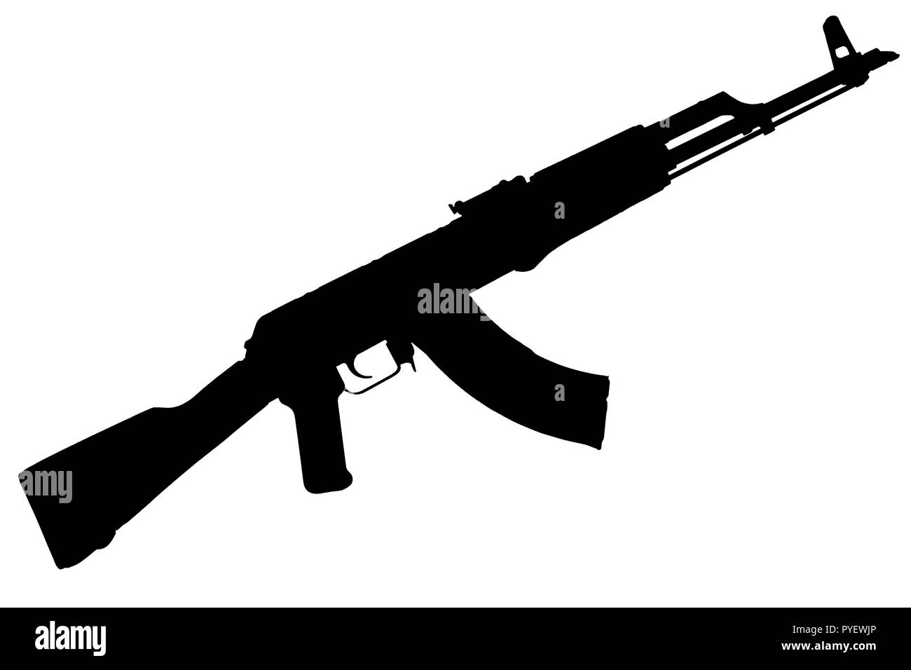 Ak 47 Ak47 Black and White Stock Photos & Images - Alamy