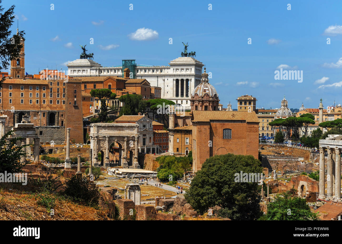 Capitoline hill ancient roman hi-res stock photography and images - Alamy