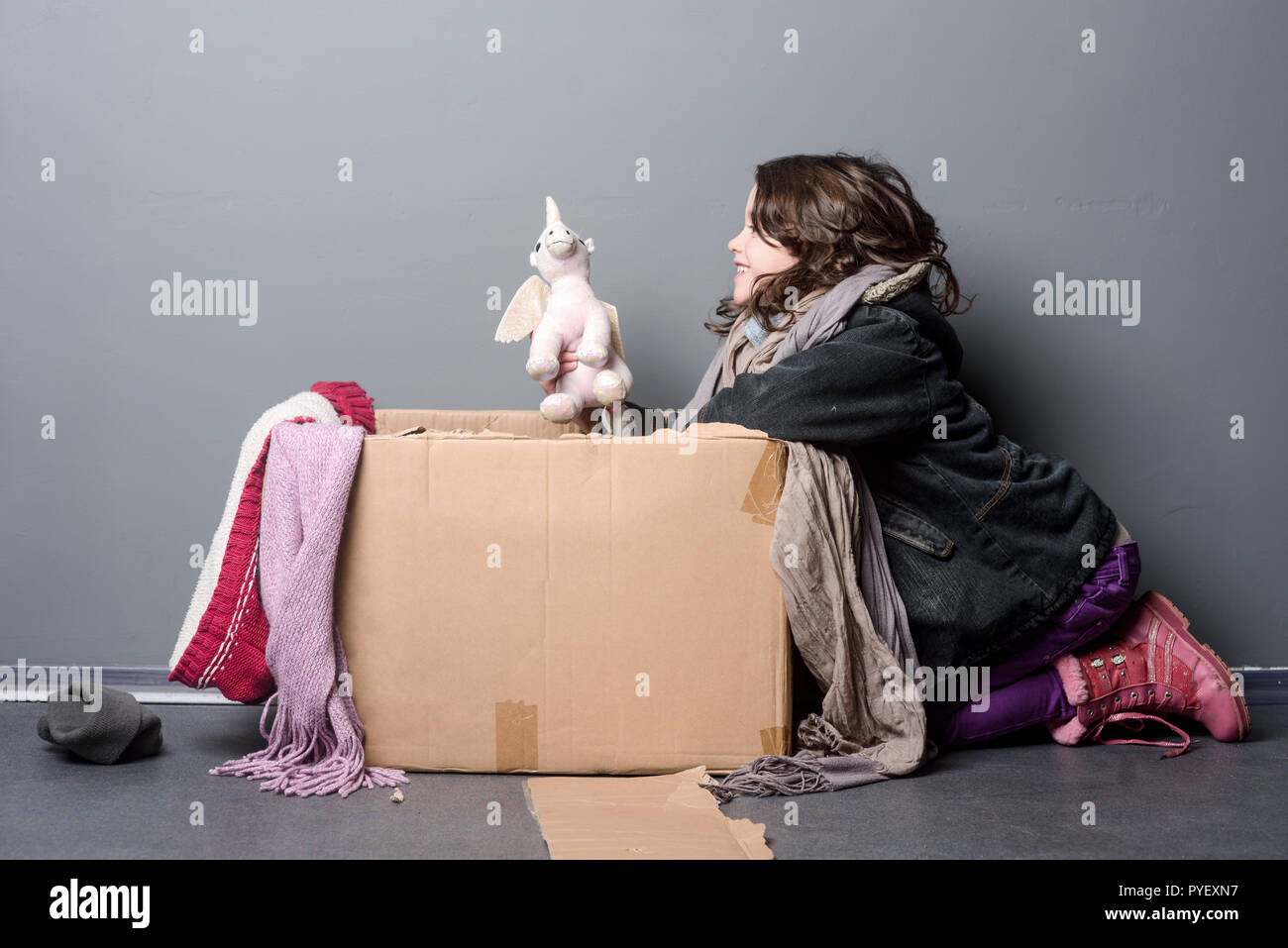Child poor toy hi-res stock photography and images - Alamy