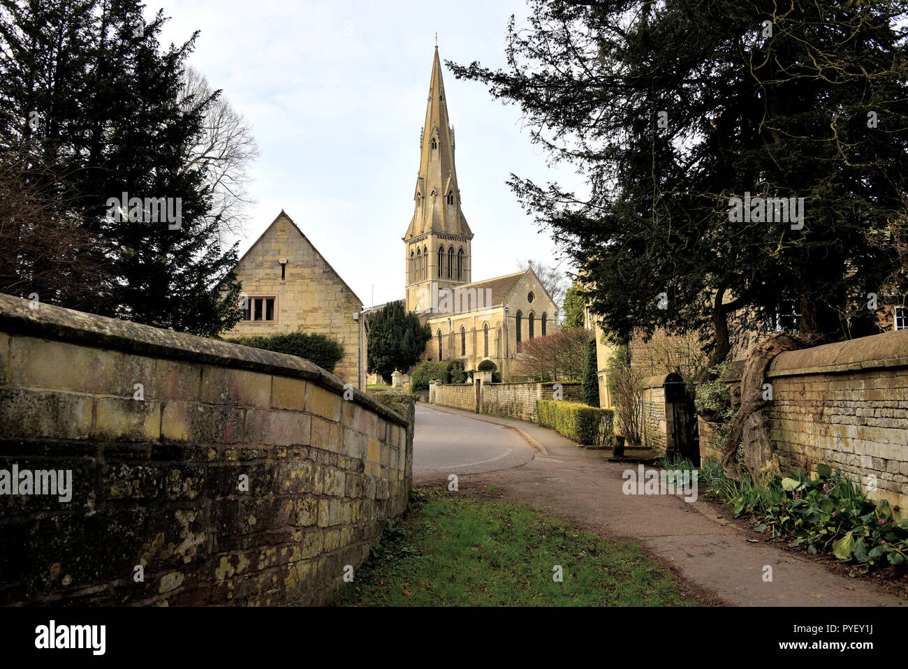 St Mary the Virgin, Ketton Stock Photo - Alamy