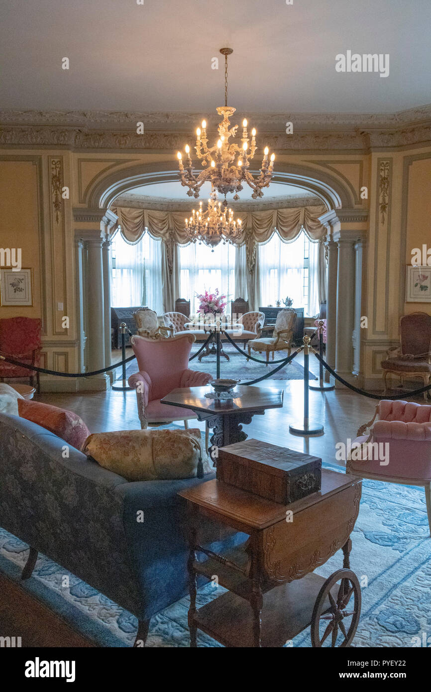 second floor bedroom suite, Casa Loma Gothic Revival style mansion and ...