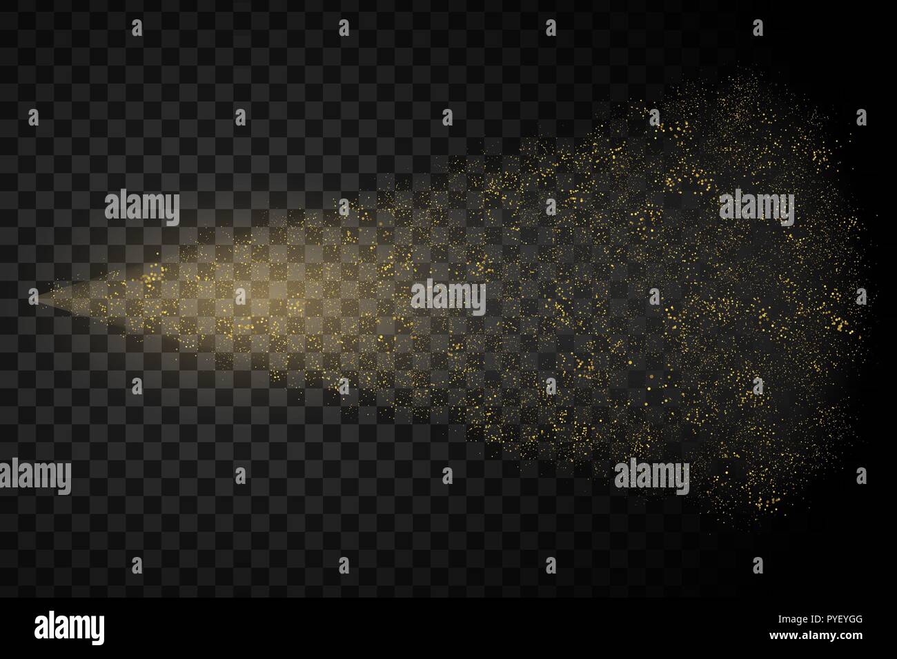 water spray fog of atomizer on transparent background Stock Vector ...