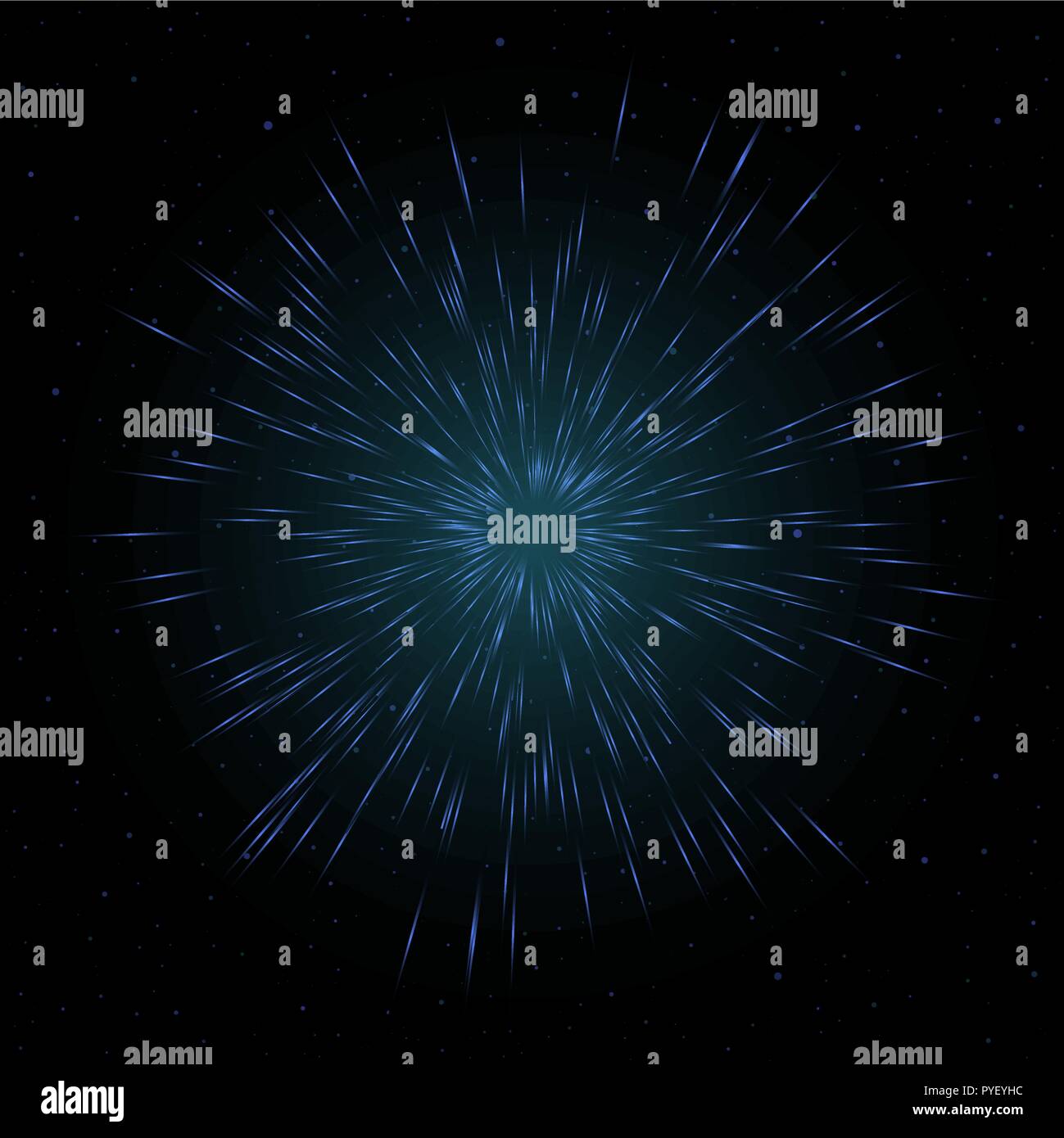 futuristic firework lines with particle star dust Stock Vector Image ...