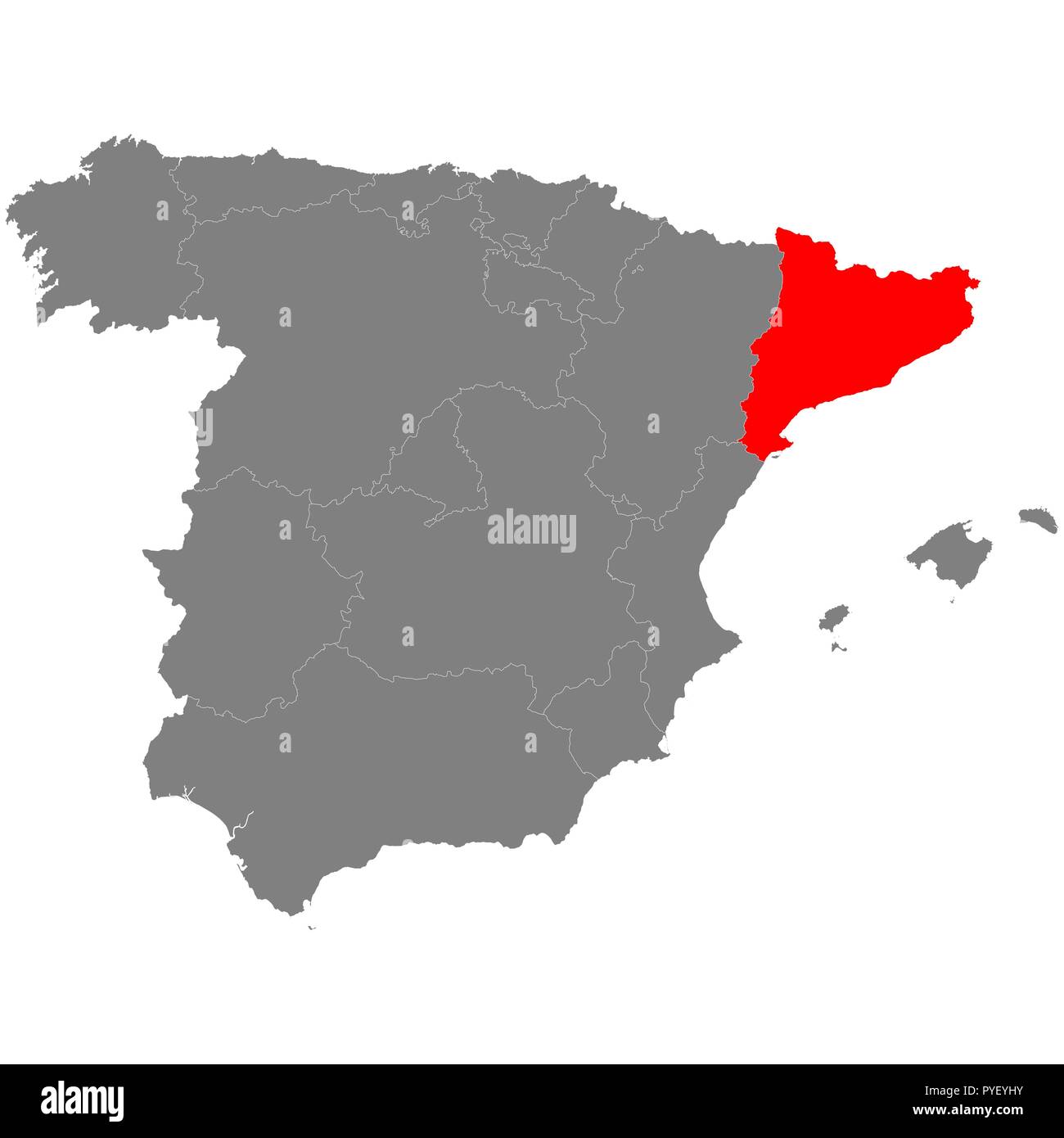 Badalona map Stock Vector Images - Alamy