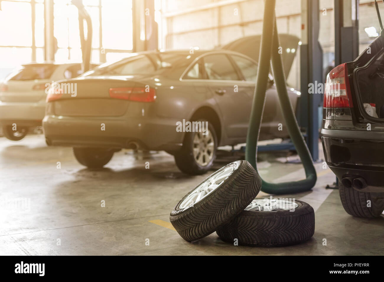 Petrol station service centre hi-res stock photography and images - Alamy