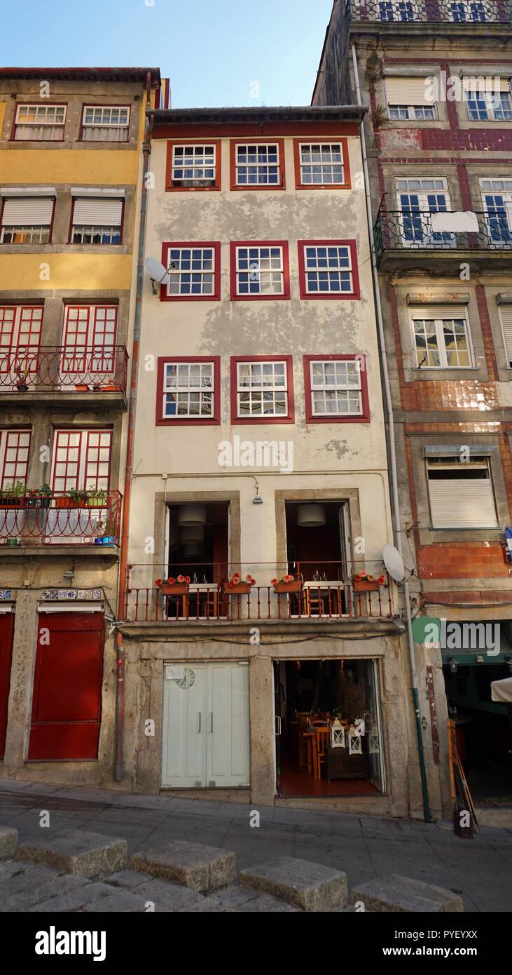 colorful traditional houses in porto in portugal Stock Photo - Alamy