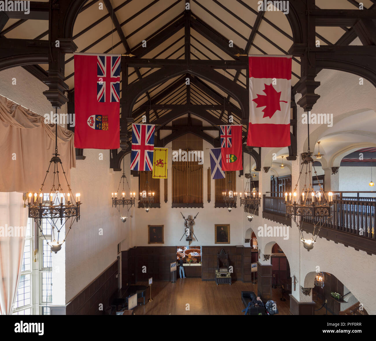 The Great Hall, Casa Loma Gothic Revival style mansion and garden in ...