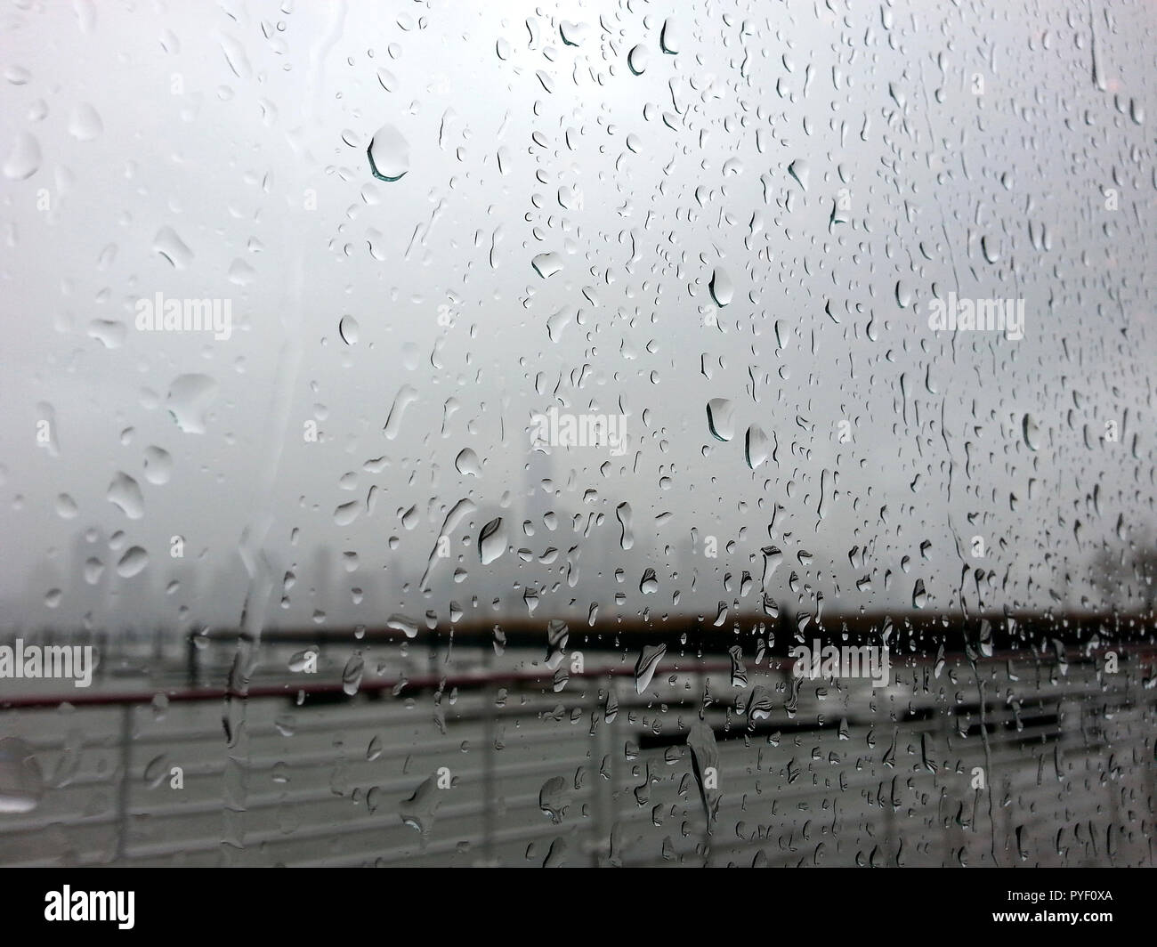 Rain Falling Down From The Sky