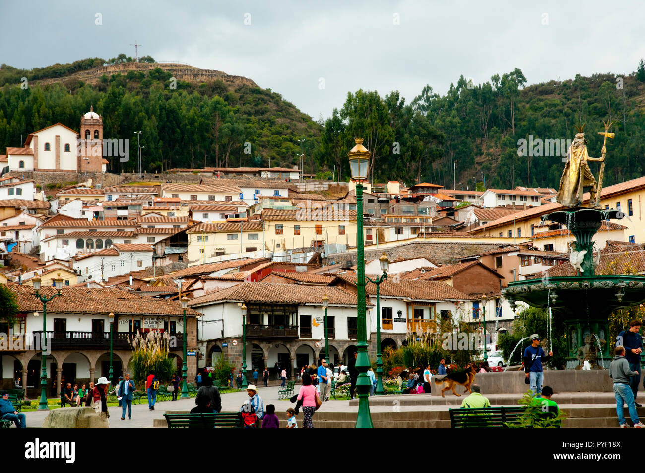 Peru landmark ancient aerial hi-res stock photography and images - Alamy