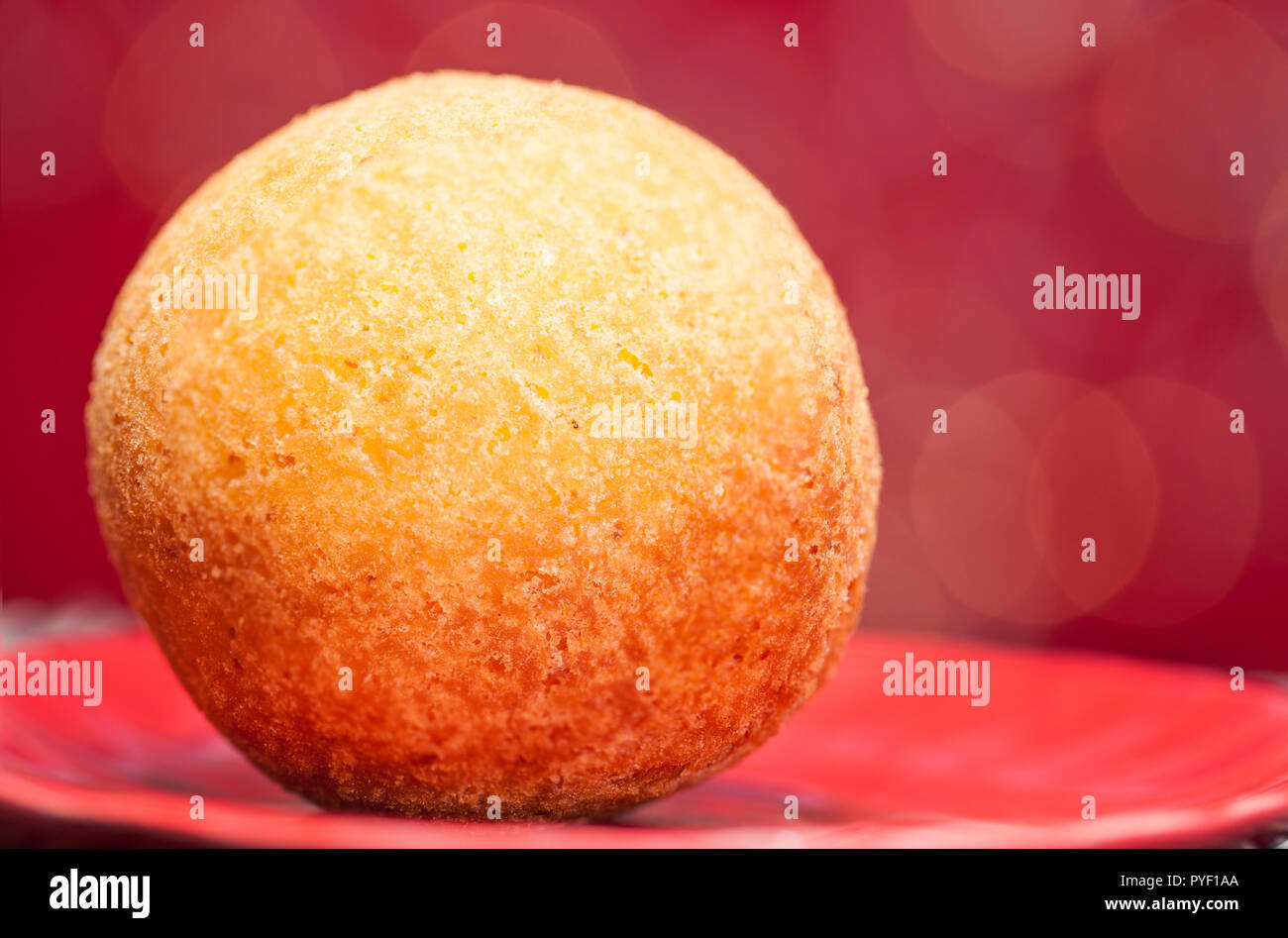 Traditional Colombian bunuelos (Deep Fried Cheese Bread) on christmas ...