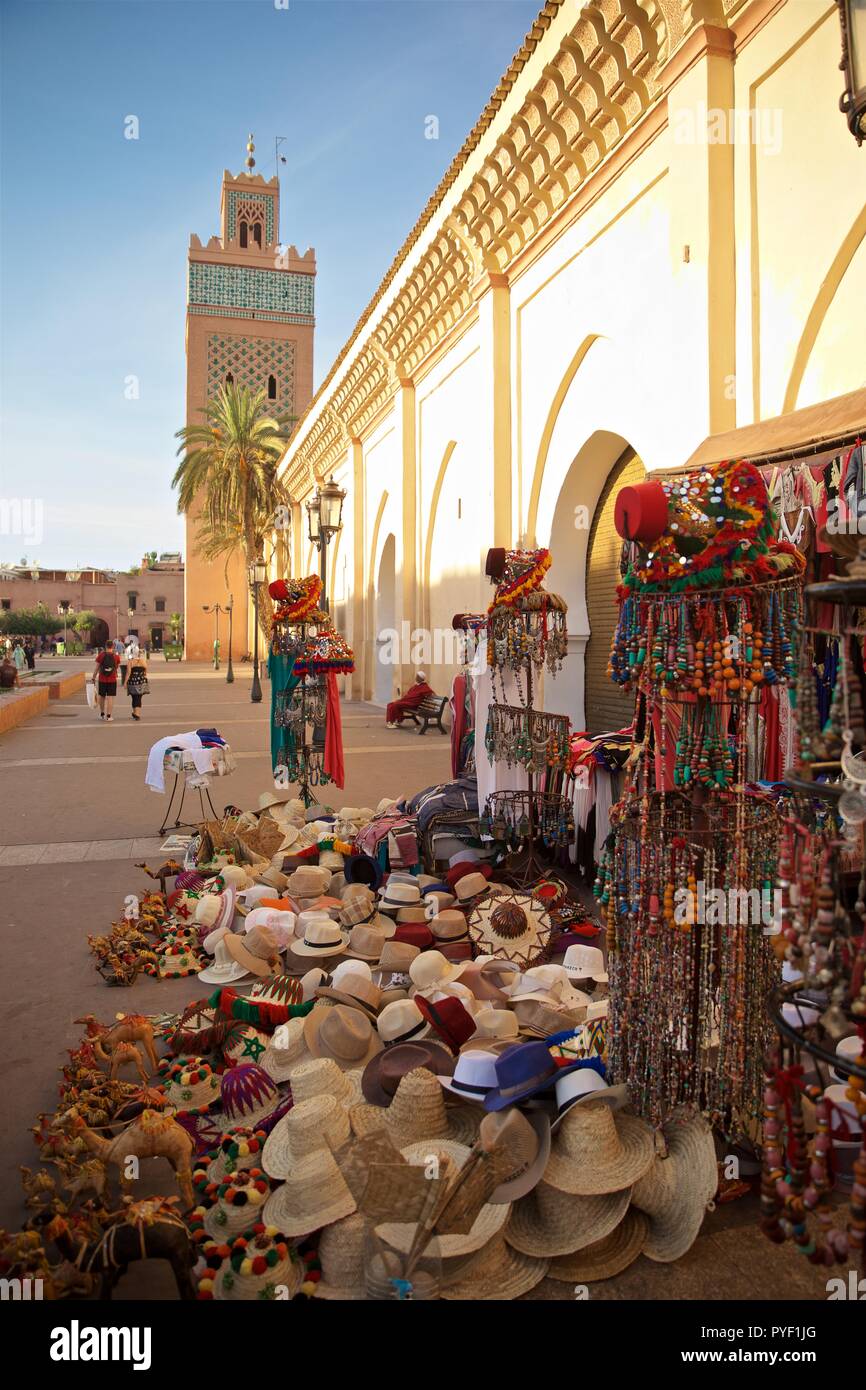 Morocco street scene Stock Photo - Alamy