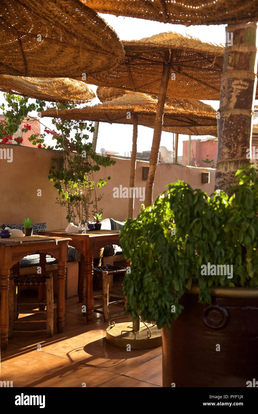 Morocco street scene Stock Photo - Alamy