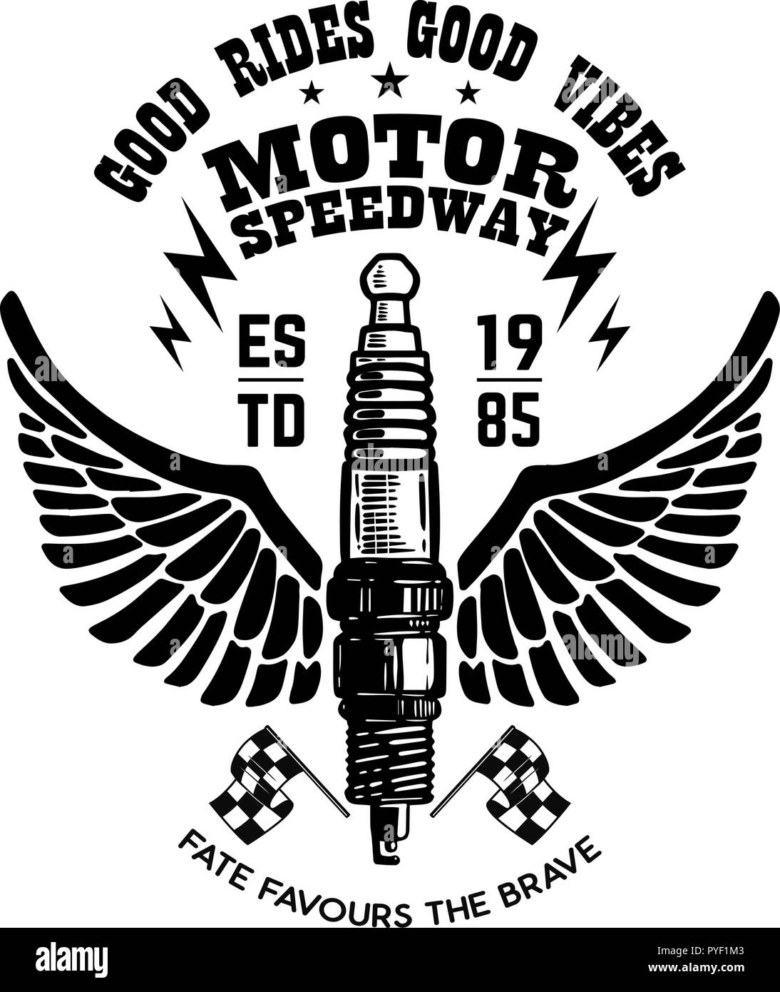 Spark plug vector image Stock Vector Images - Alamy