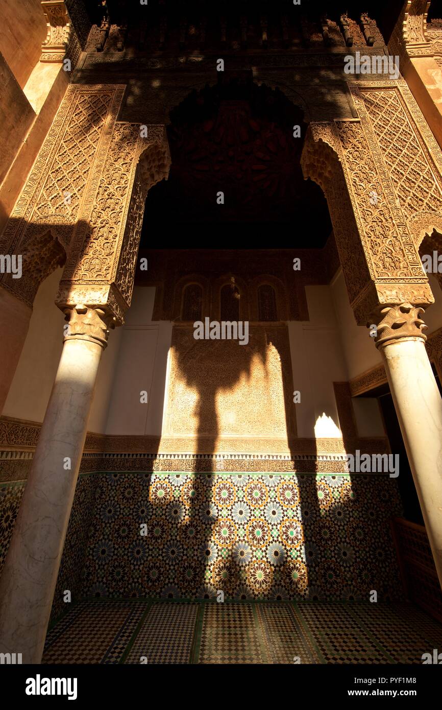 Morocco street scene Stock Photo - Alamy