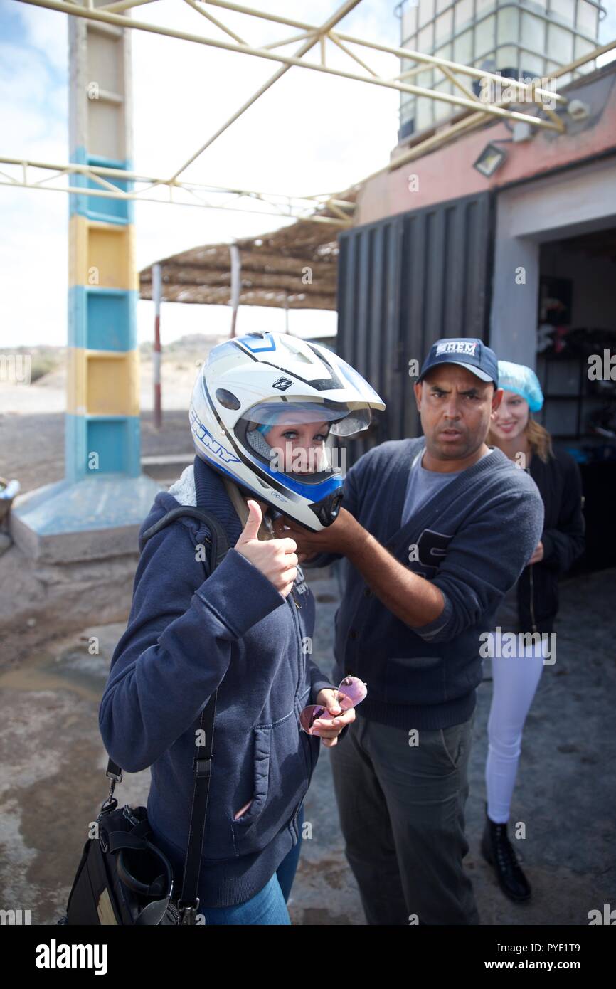 quad biking Marrakech Stock Photo - Alamy