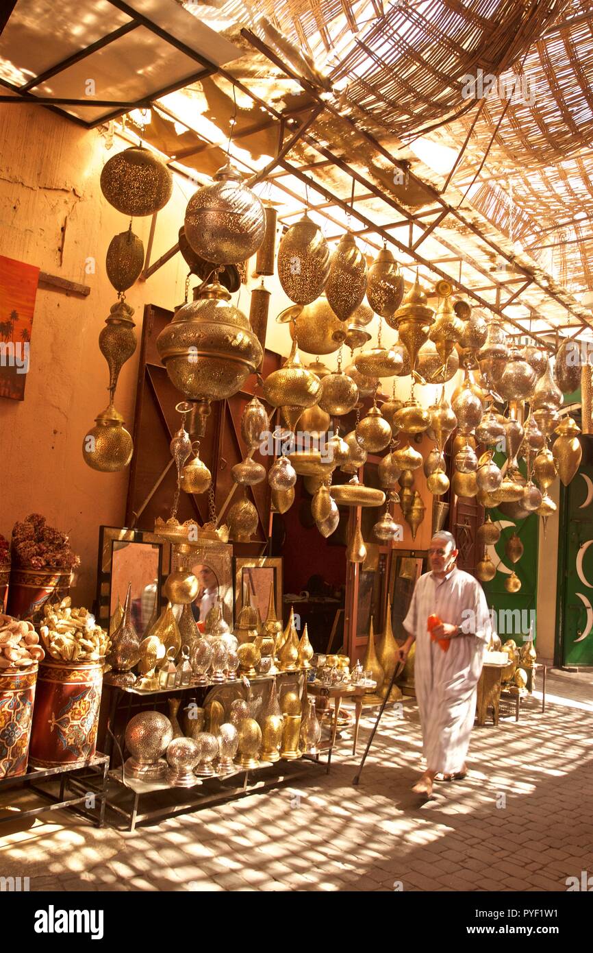 Local market stall Morocco Stock Photo - Alamy