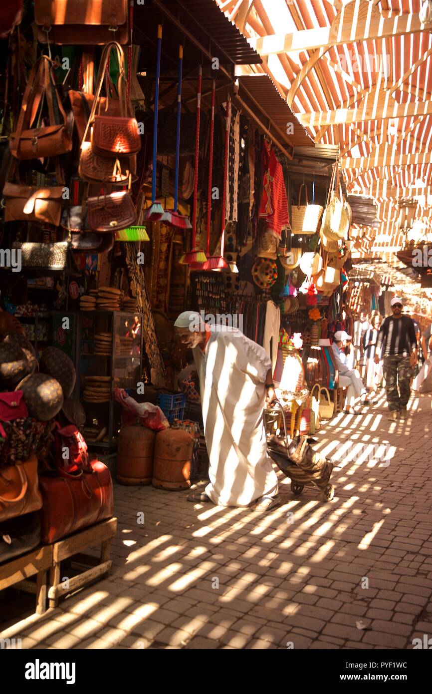 Local market stall Morocco Stock Photo - Alamy