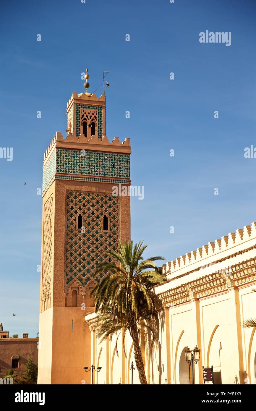 Marrakech old city wall Stock Photo - Alamy