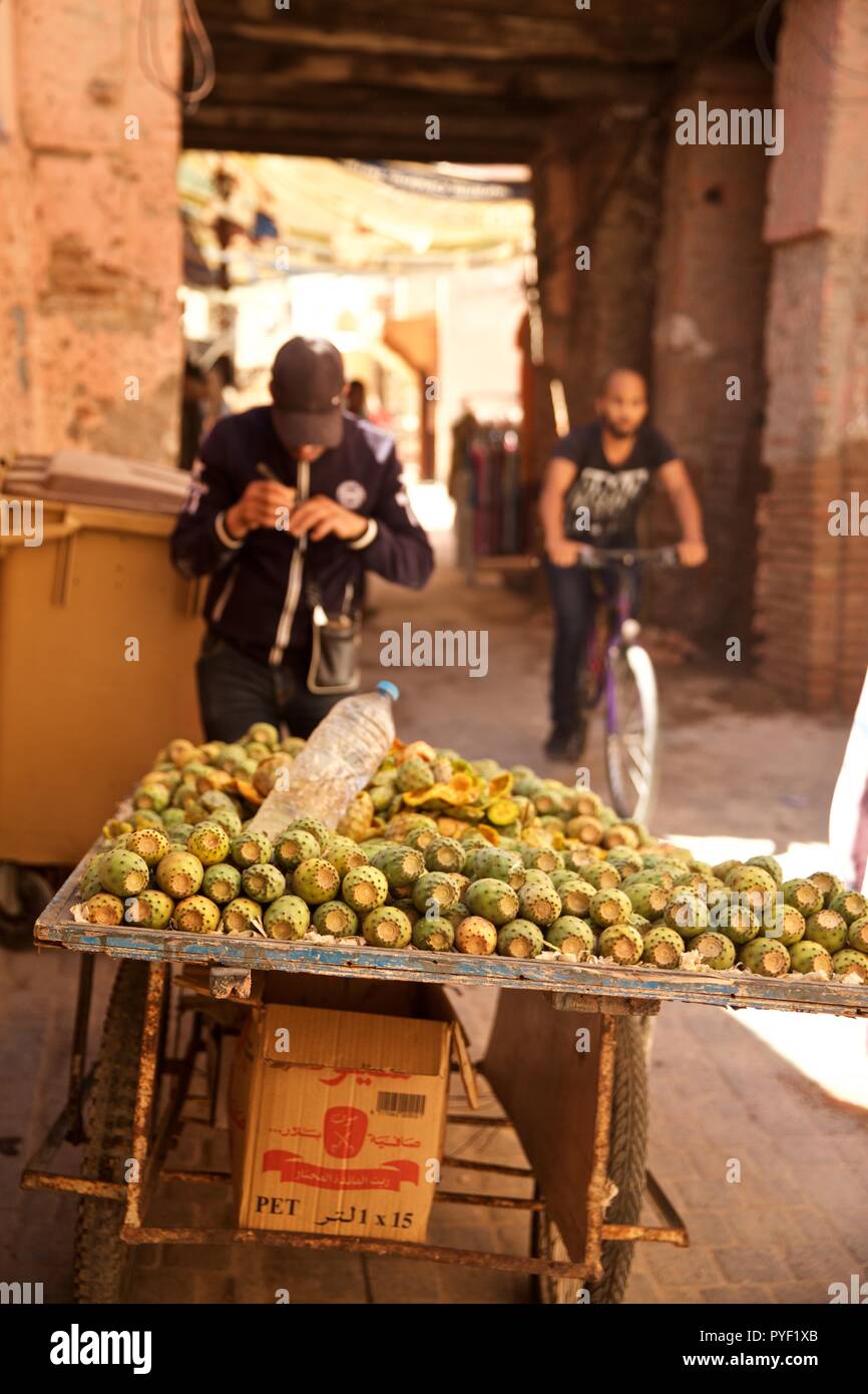 Local market stall Morocco Stock Photo - Alamy