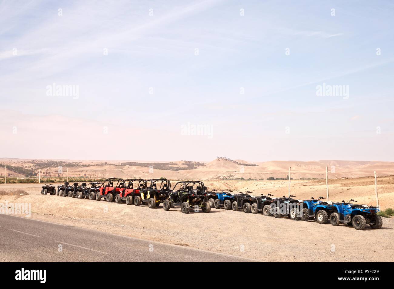 Desert dune buggy Morocco Stock Photo - Alamy