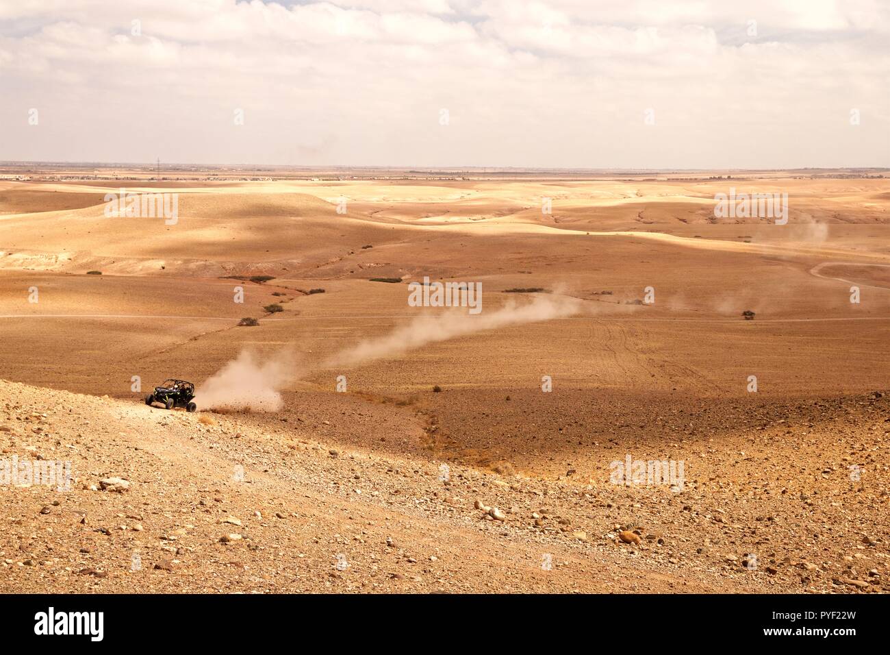 Desert dune buggy Morocco Stock Photo - Alamy