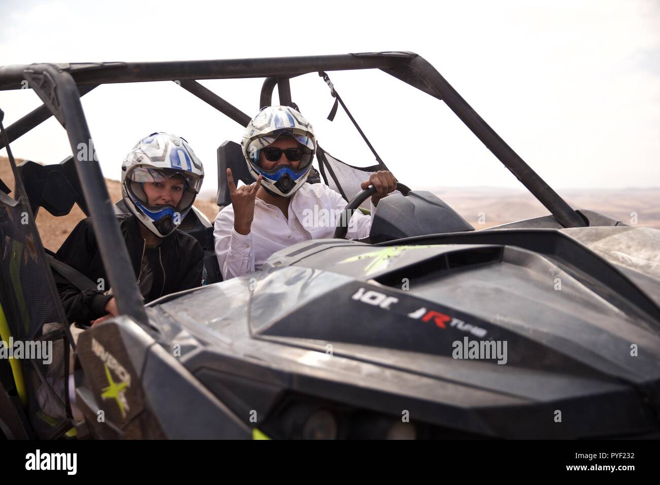 Desert dune buggy Morocco Stock Photo - Alamy