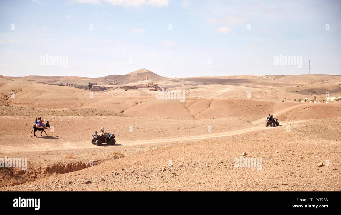 Desert dune buggy Morocco Stock Photo - Alamy