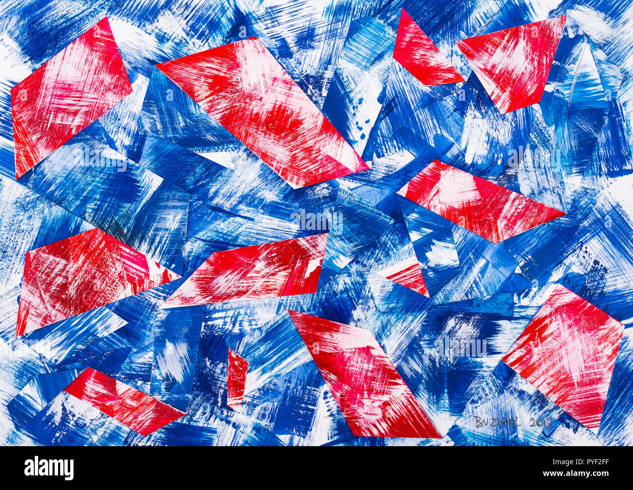 Collage art paint hi-res stock photography and images - Alamy