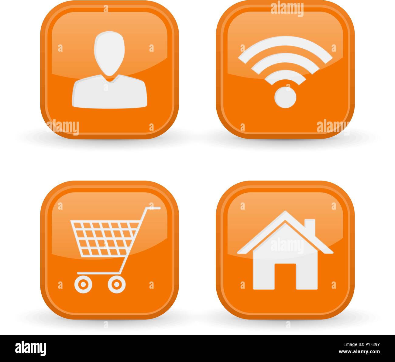 3d icon set hi-res stock photography and images - Alamy