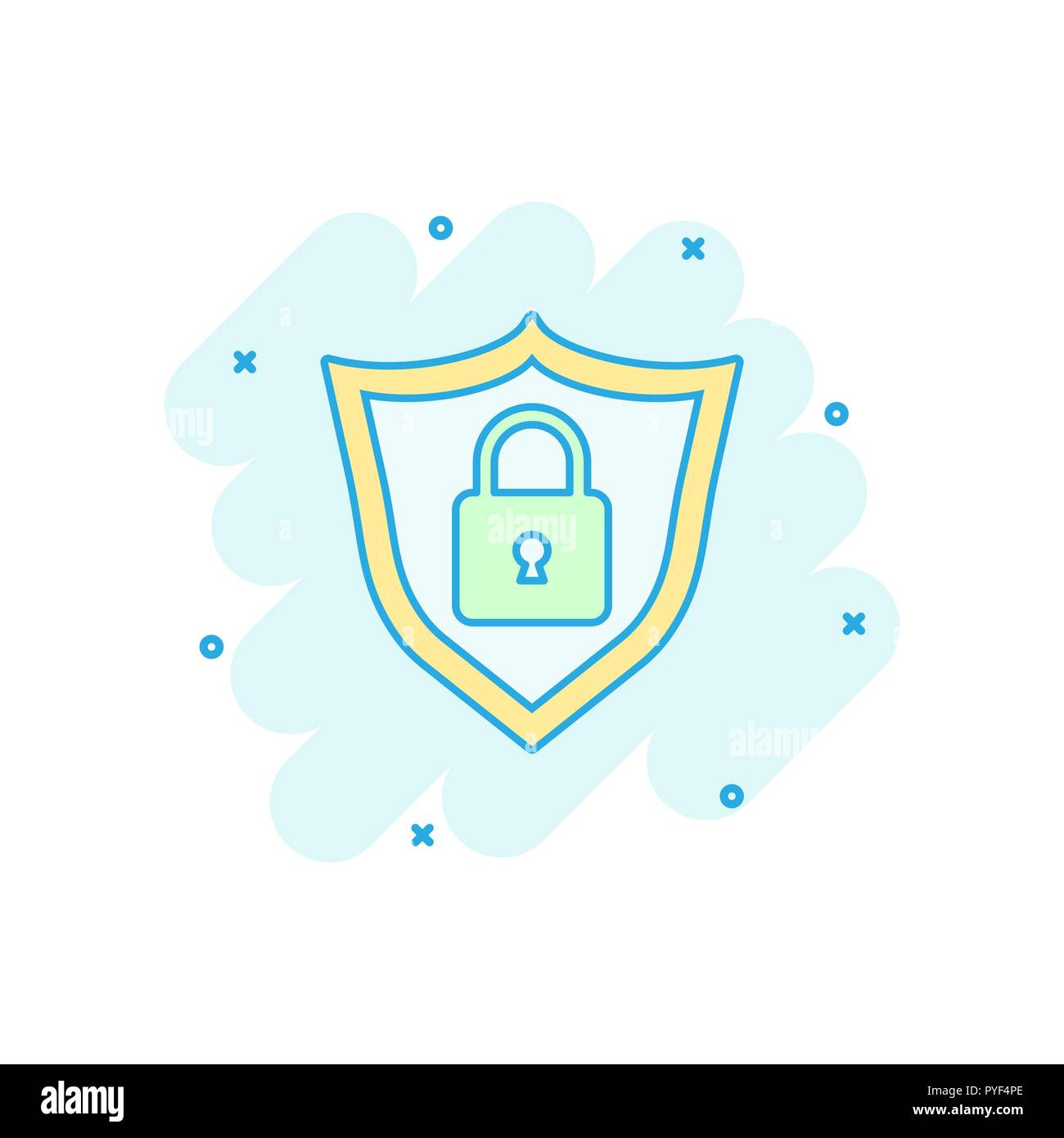 Cartoon security guard Stock Vector Images - Alamy